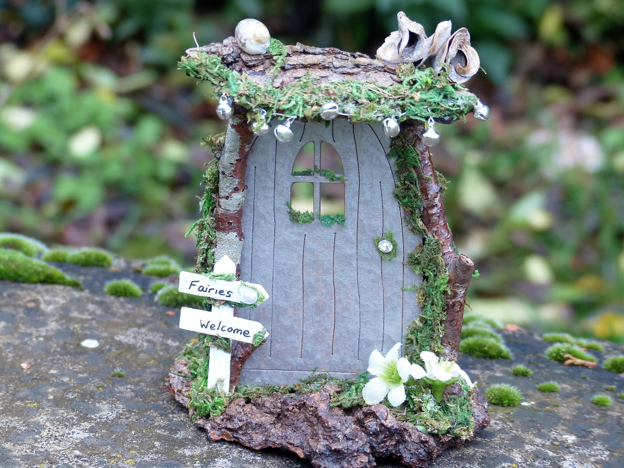 Figurines Art & Collectibles Fairy gate wish door wishing well tooth ...