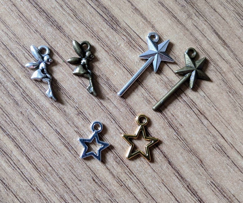 Heart Fairy Dust Good Luck Gift Pendant Jewellery Fairy | Etsy