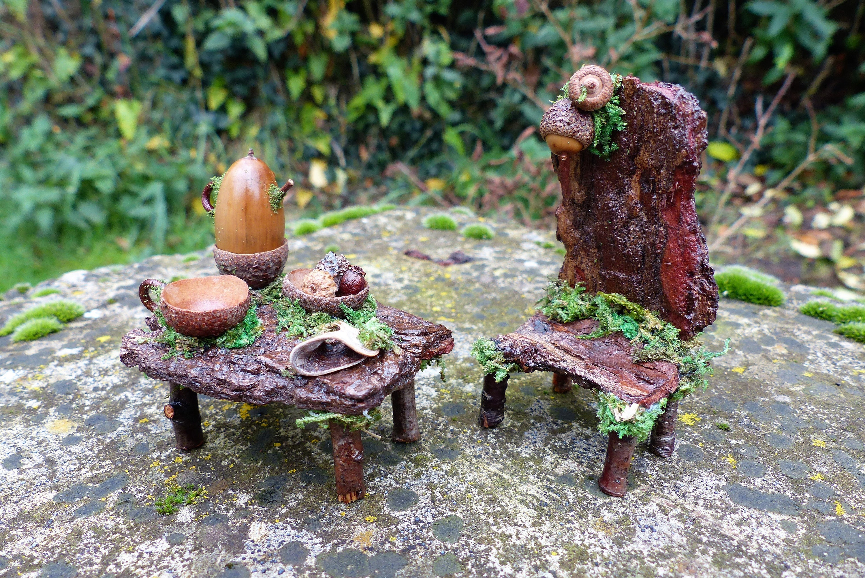 Miniature Fairy Kitchen Set Fairy House Fairy Garden | Etsy
