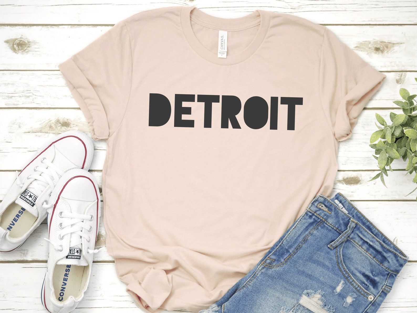 Detroit Tee Trendy Tees Graphic Design Graphic Tee | Etsy