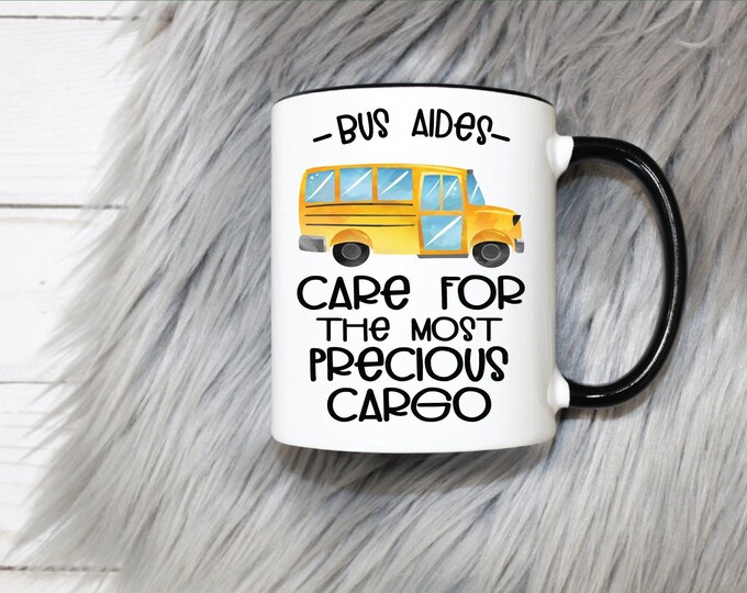 Bus Aide Mug | Bus Aide | Christmas Gift | Gift Idea | Coffee Mug ...