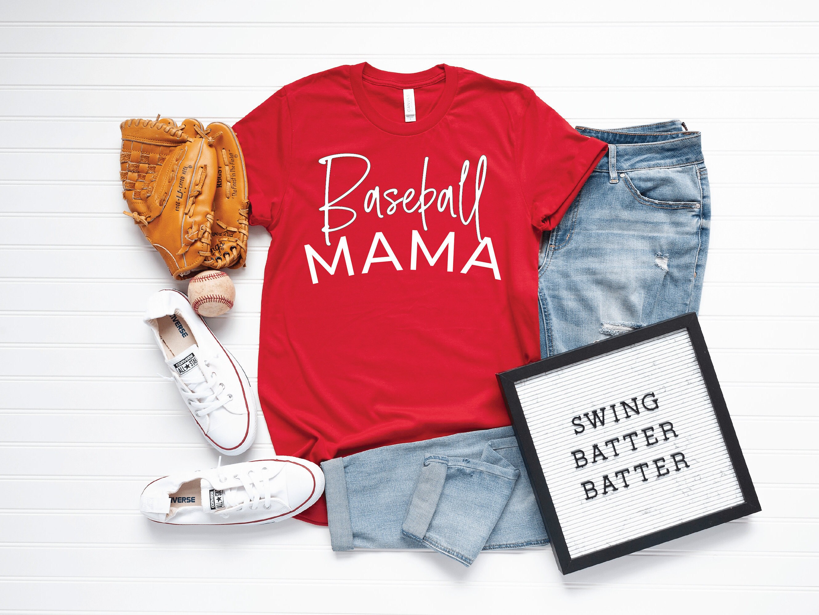 Baseball Mom Baseball Mama Baseball Tee Baseball Shirt | Etsy
