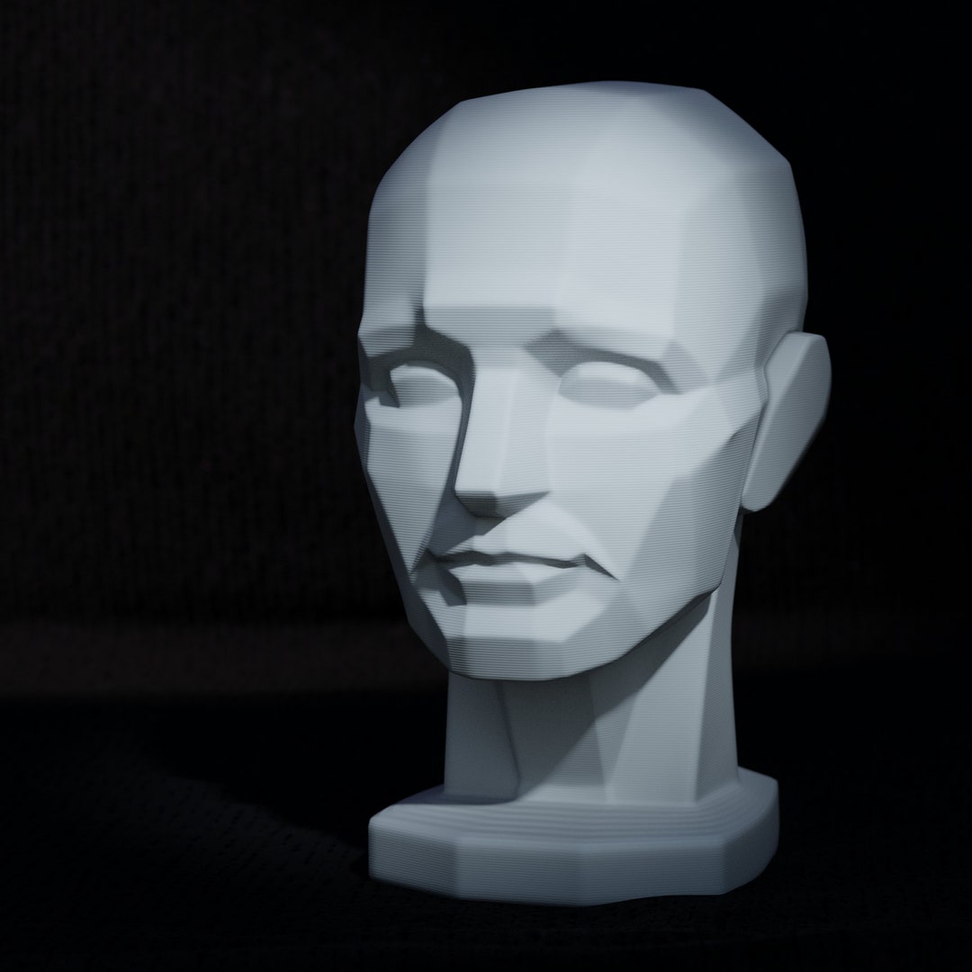 25cm the Soaring Artist's Planar Head 3D Print Beautiful Ornament ...