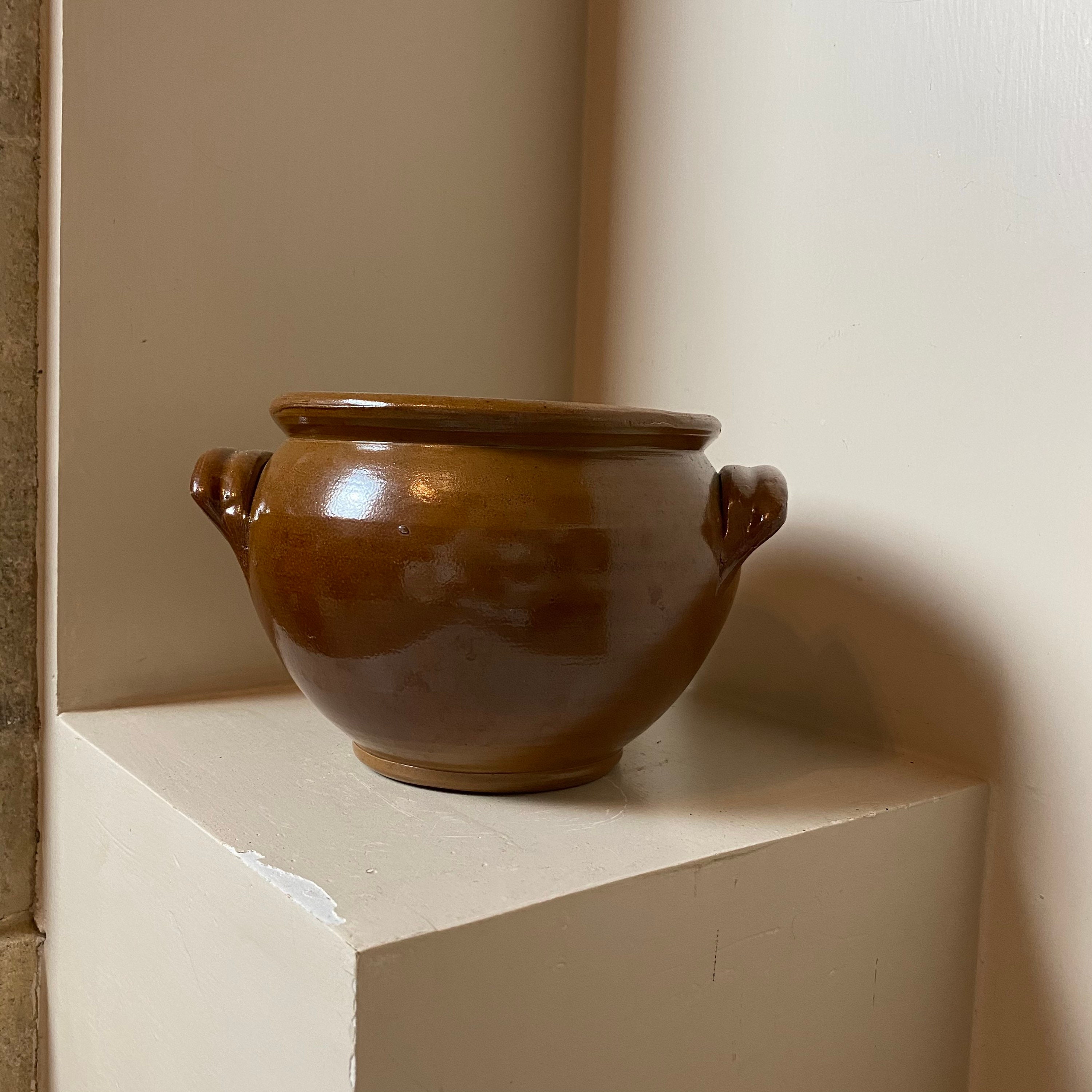 Vintage Brown Glazed Pottery _ Brown Glazed Pottery – DYBNE