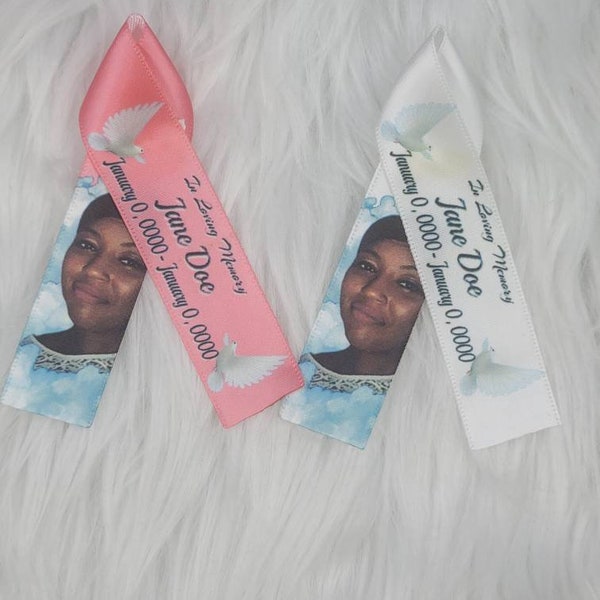 Memorial Ribbon - Etsy