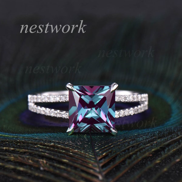 Alexandrite Ring - Etsy