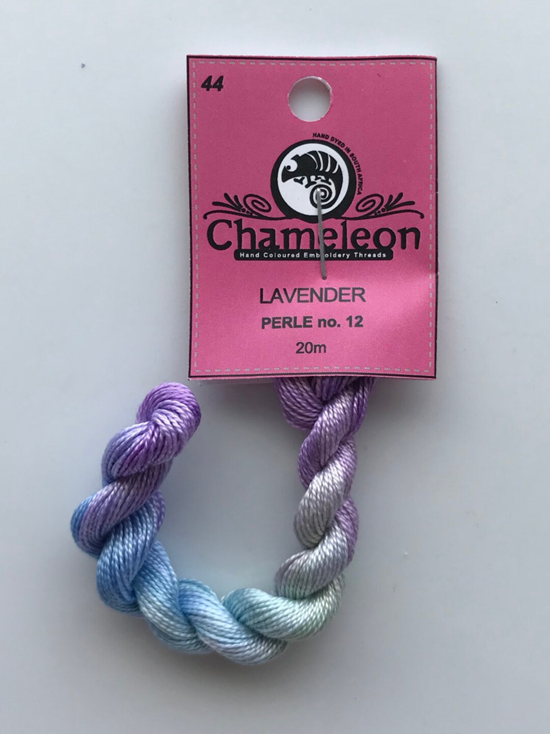 Chameleon Threads #44 Lavender - Perle Cotton Size 12 or 8 and Stranded ...