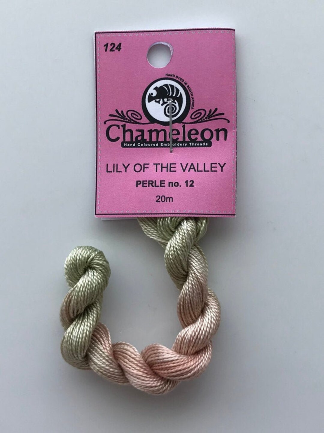 Chameleon Threads #124 Lily of the Valley - Perle Cotton Size 12 or 8 ...