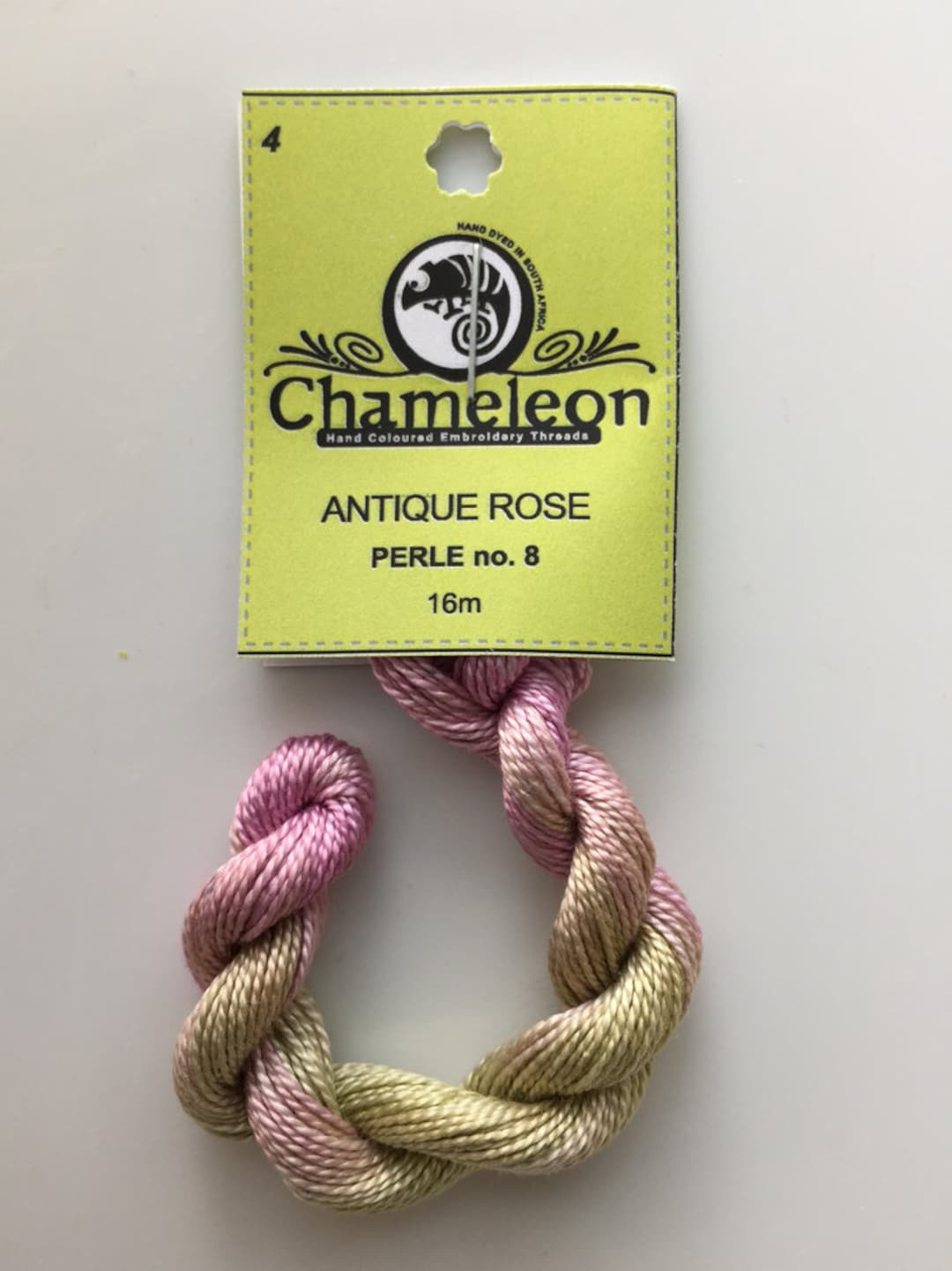 New Color - Chameleon Threads #4 Antique Rose - Perle 12 or 8 and ...