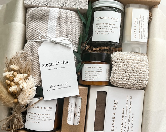 Self Care Spa Gift Box | Relaxation Spa Set | Unwind Spa Gift for Her ...