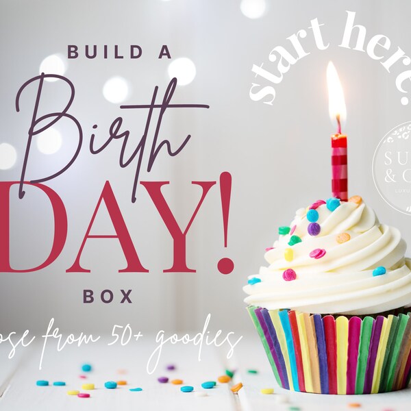 Birthday Box - Etsy