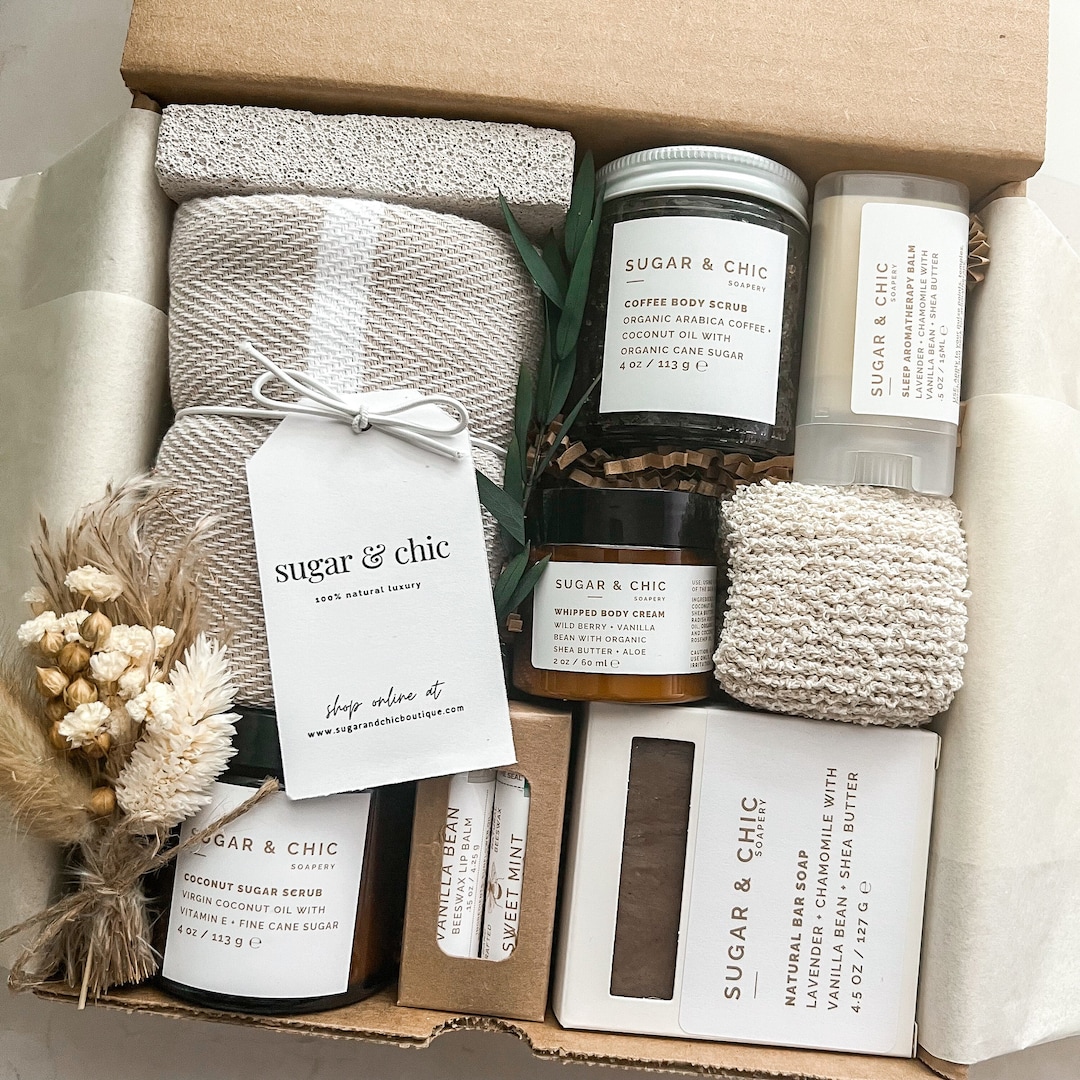 Self Care Spa Gift Box | Relaxation Spa Set | Unwind Spa Gift for Her ...