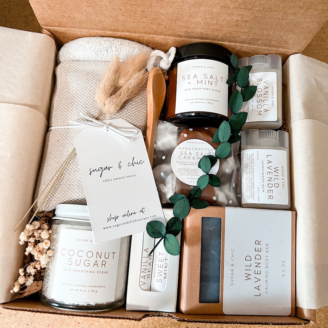 Self Care Spa Gift Box Relaxation Spa Set Unwind Spa Gift for Her ...