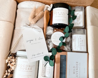 Deluxe Self Care Spa Gift Box Relaxation Spa Gift Spa Gift for Her Spa ...