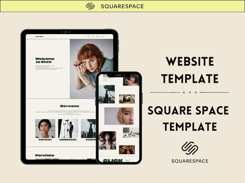 Squarespace Photography Website Template Squarespace 7.1 Photographer ...