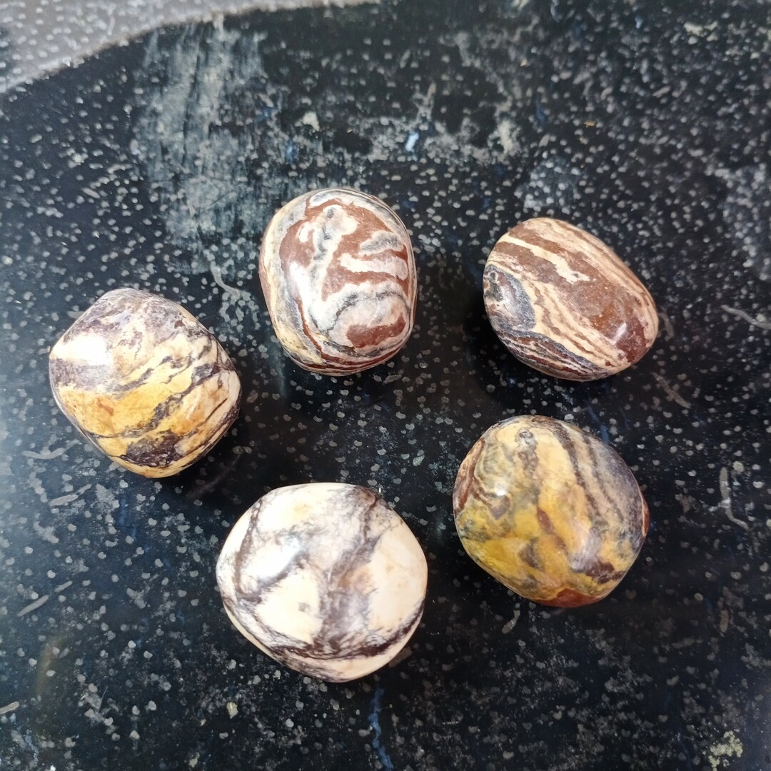 Batik Stone Polish Tumbled Stone 24 - Etsy