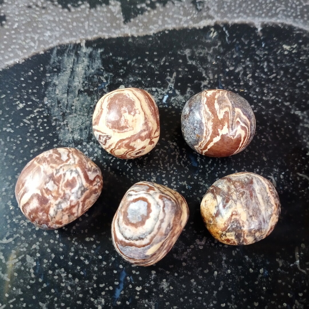 Batik Stone Polish Tumbled Stone 25 - Etsy