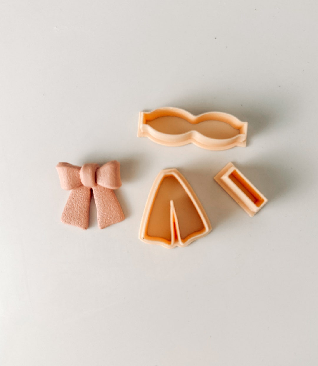 Bow Clay Cutter, 3d Bow Clay Cutter - Etsy