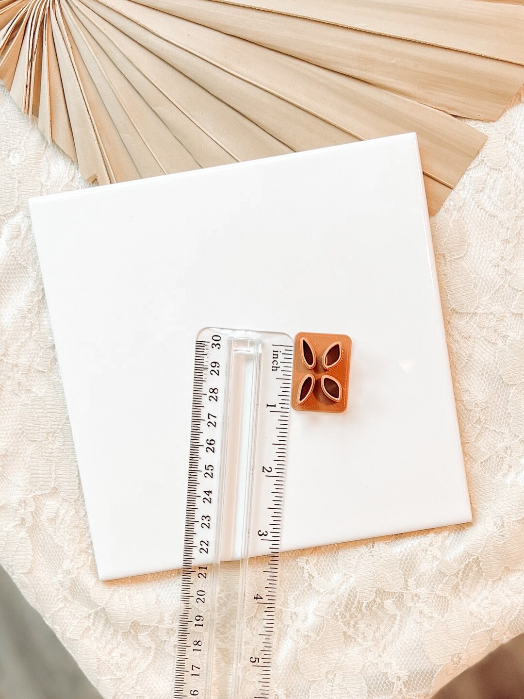 4 Micro Clay Cutters, Micro Petal Cutter, Flower Clay Cutter, Flower ...