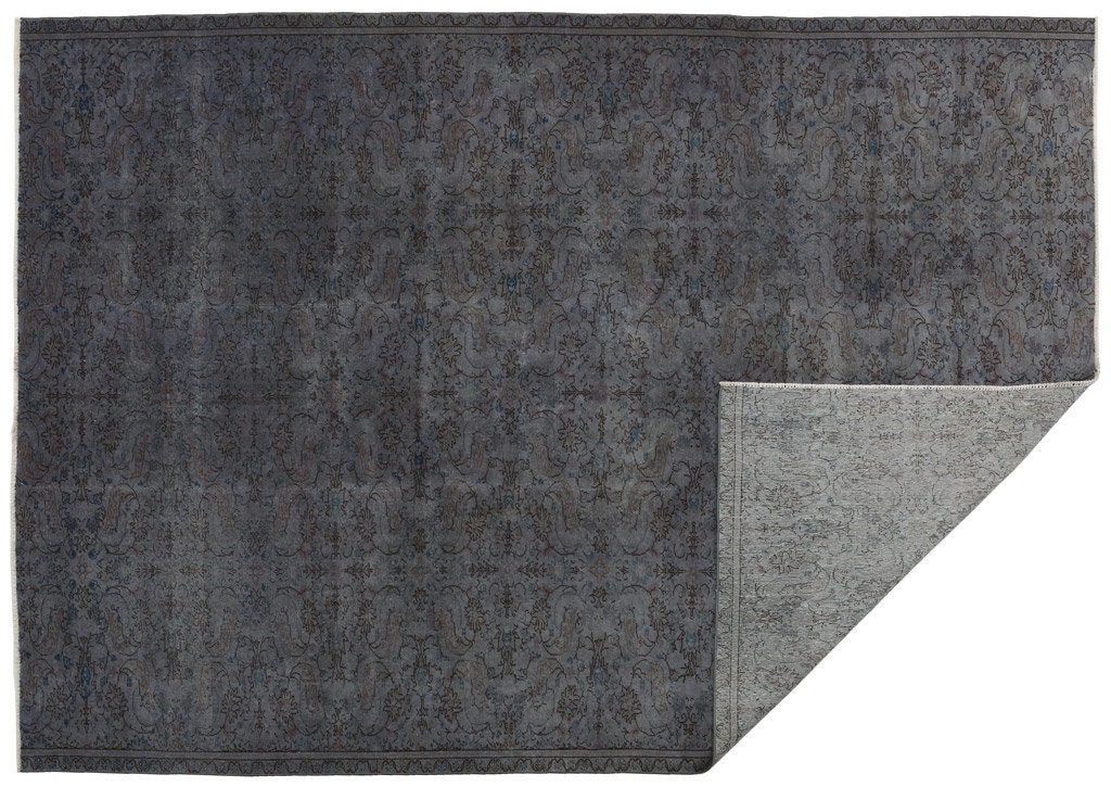 Vintage Gray Rug Grey Concept rug Gray Interior rug Grey - Etsy Italia