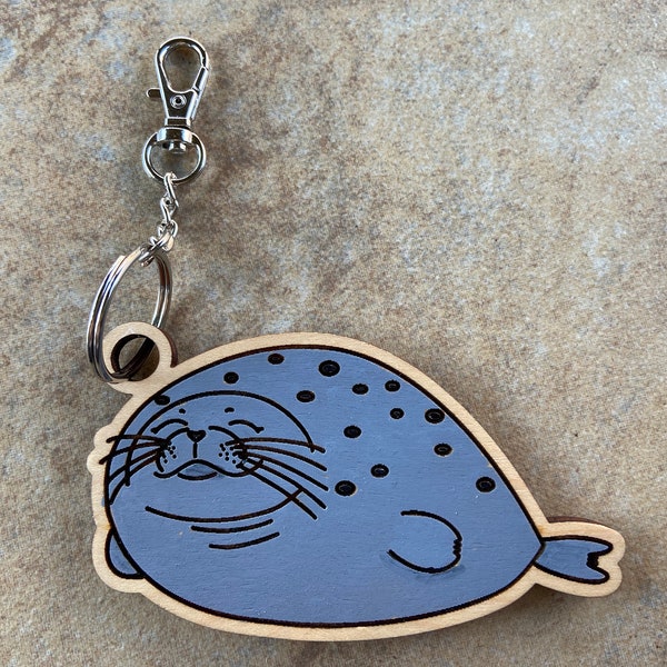 Seal Keychain - Etsy