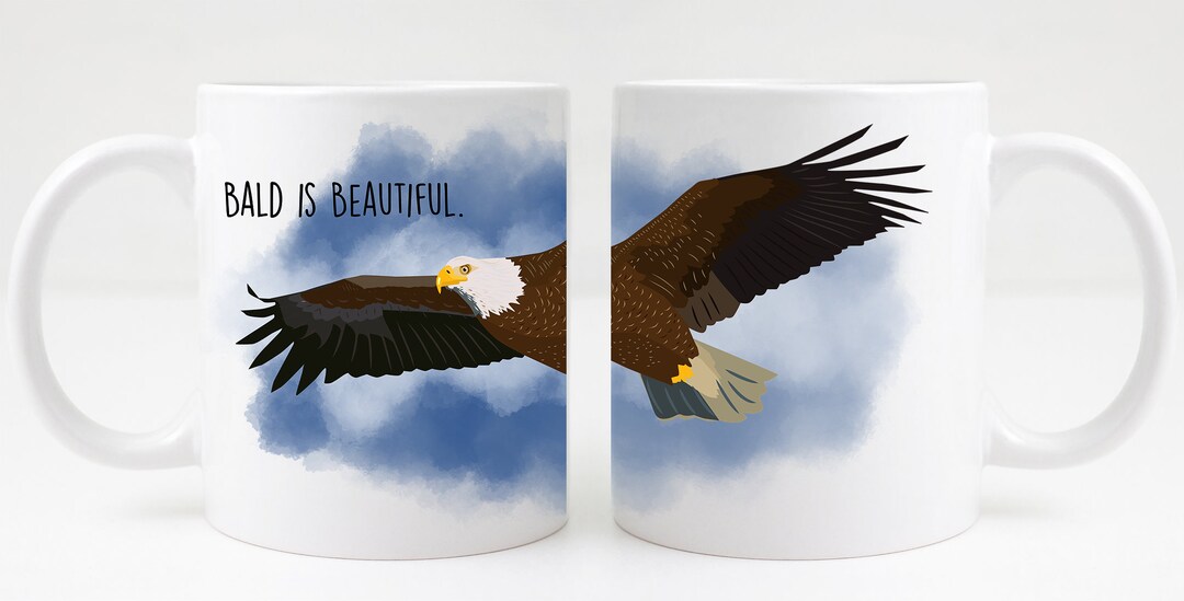 Bald Eagle Mug/bald Eagle Water Bottle/eagle Gift/gift for Eagle Lover ...