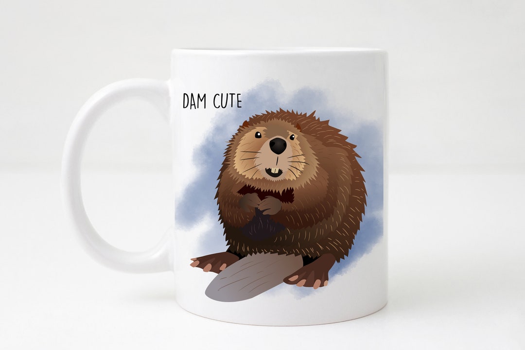 Beaver Mug/funny Beaver Mug/cute Beaver Mug/beaver Coffee Mug/gift for ...