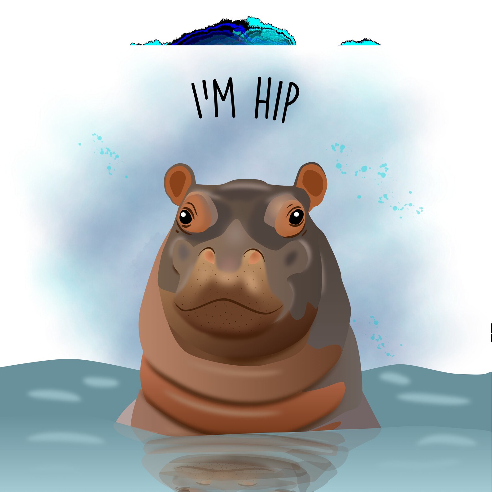 Hippo Mug/hippopotamus Mug/cute Hippo Mug/funny Hippo Mug/cute Hippo ...