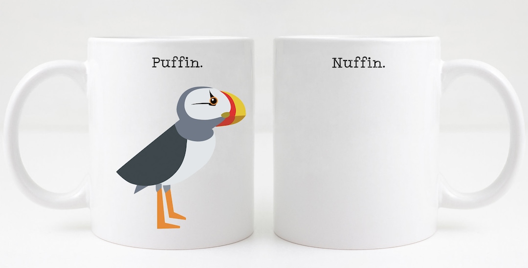 Puffin Mug/cute Puffin Mug/funny Puffin Mug/cute Bird Mug/funny Bird ...