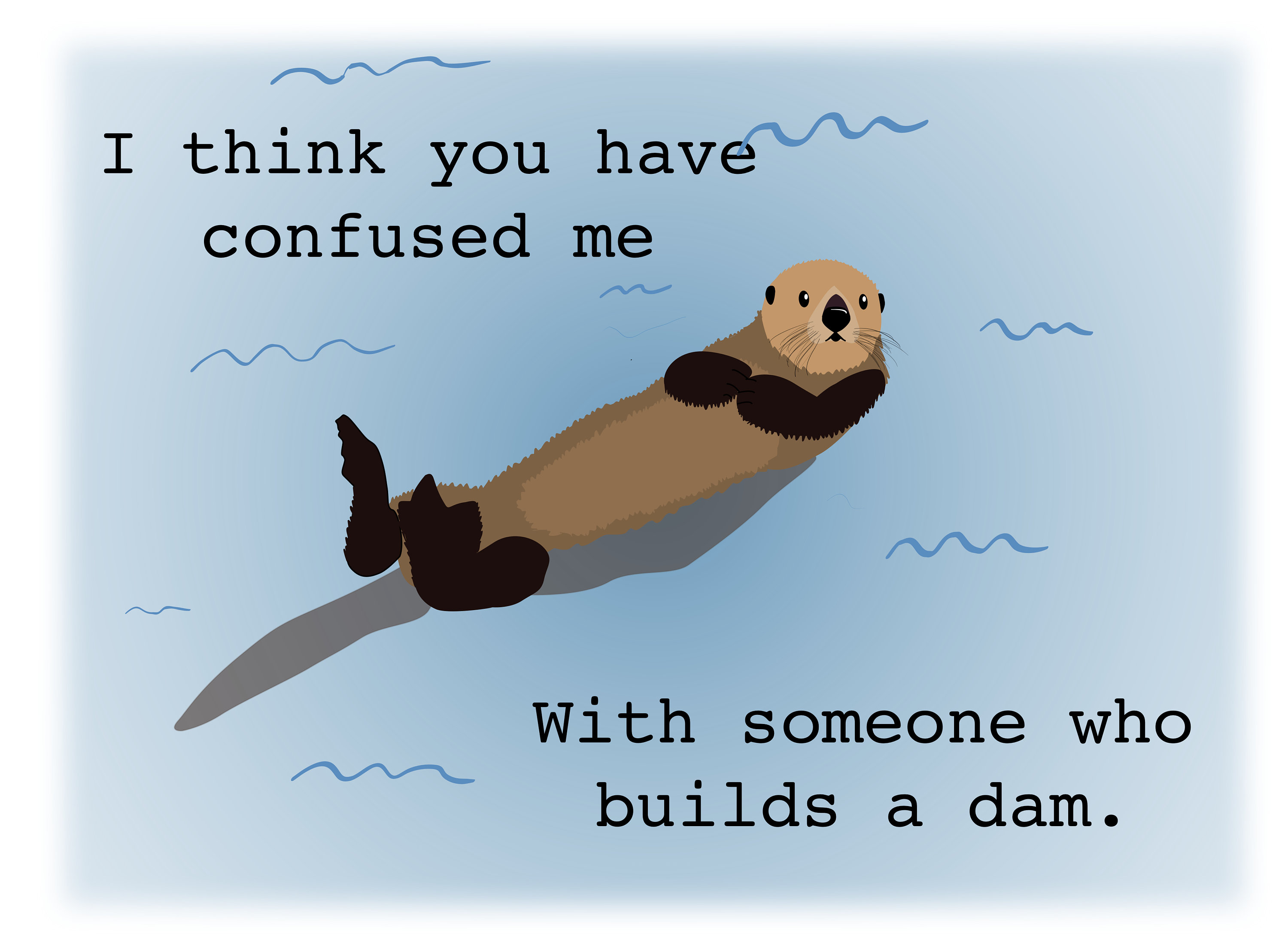 Sea Otter Mug/Funny Sea Otter Mug/Cute Sea Otter Mug/Otter | Etsy