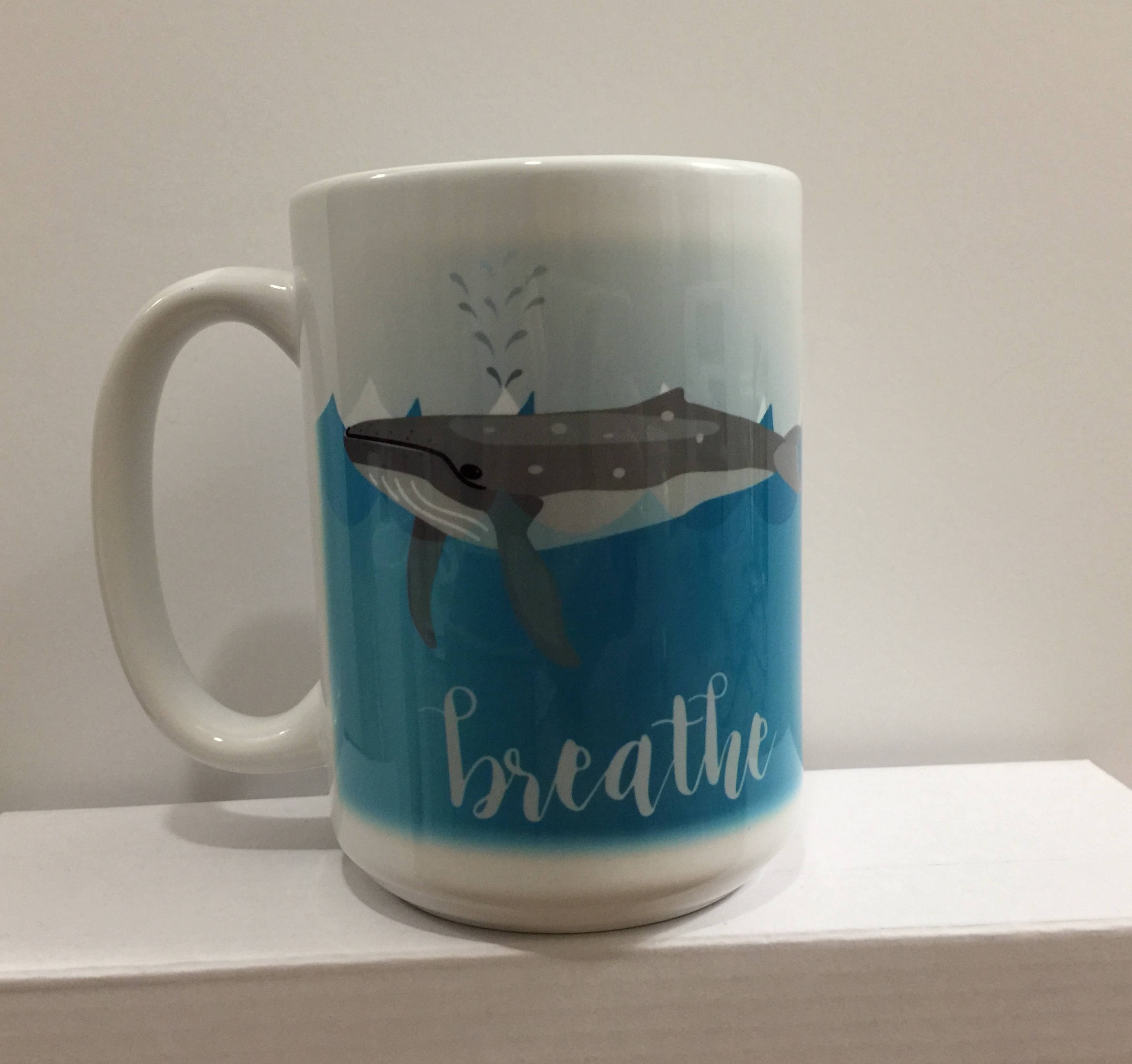 Humpback Whale Mug/Whale Water Bottle/Cute Whale Mug/Cute | Etsy