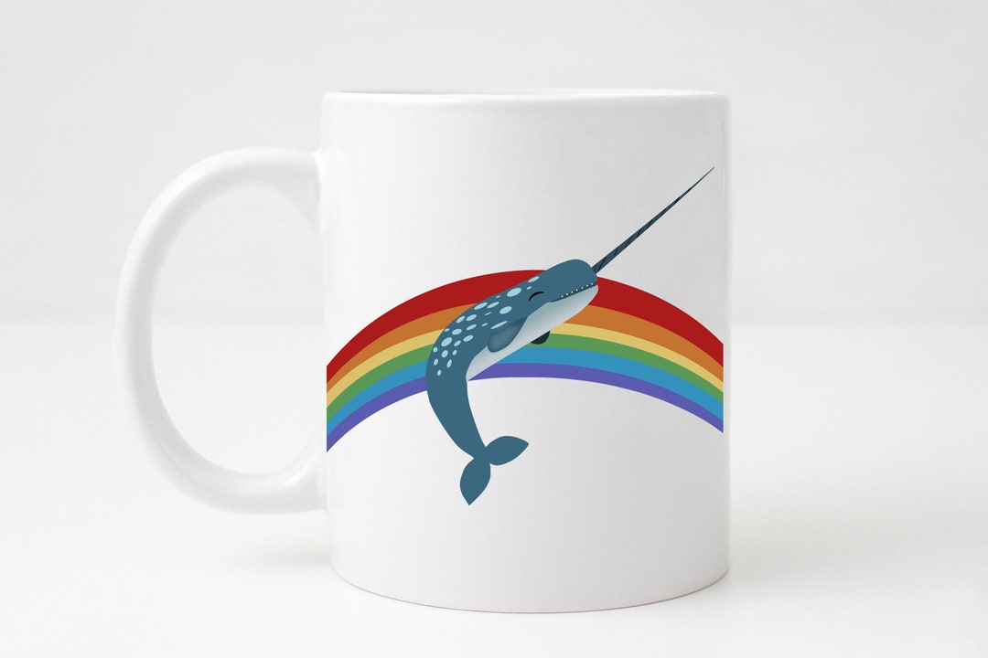 Narwhal Mug/cute Narwhal Mug/narwhal Gift/cute Narwhal Gift/narwhal ...