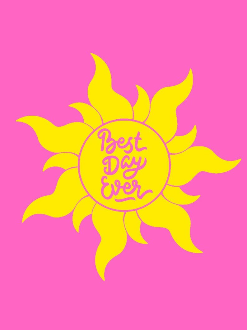 Best Day Ever PNG, SVG, PDF Instant Download for Sublimation, Cricut ...