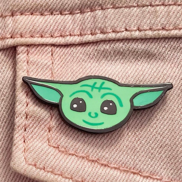 Grogu Enamel Pin - Etsy