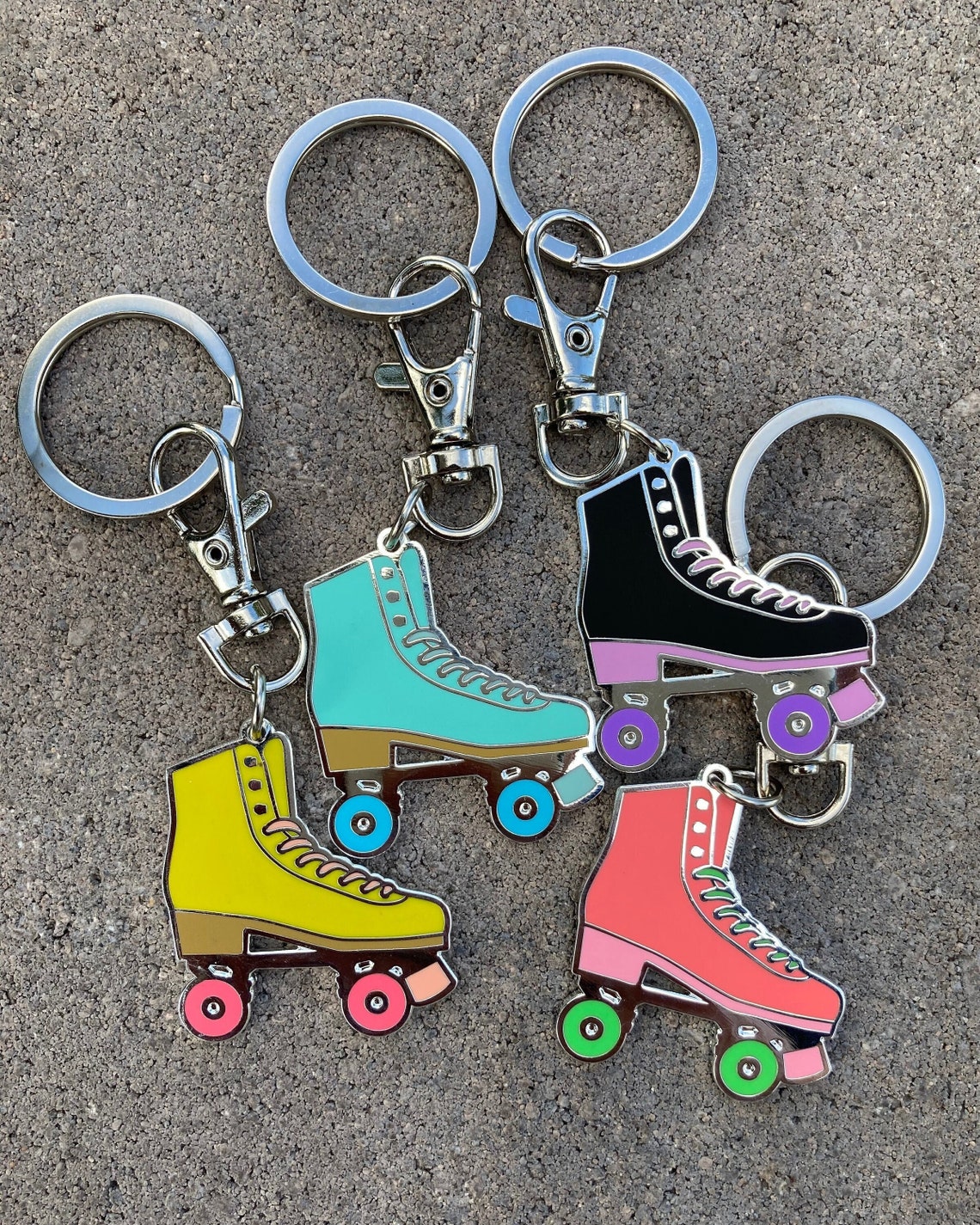 Roller Skate Keychain Bag Charm Rollers Skate Accessories - Etsy