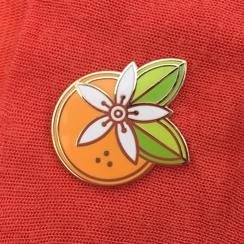 Fruit Pin - Etsy