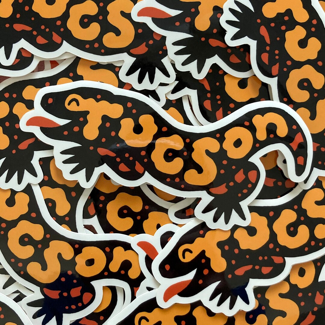 Gila Monster Tucson Sticker - Etsy