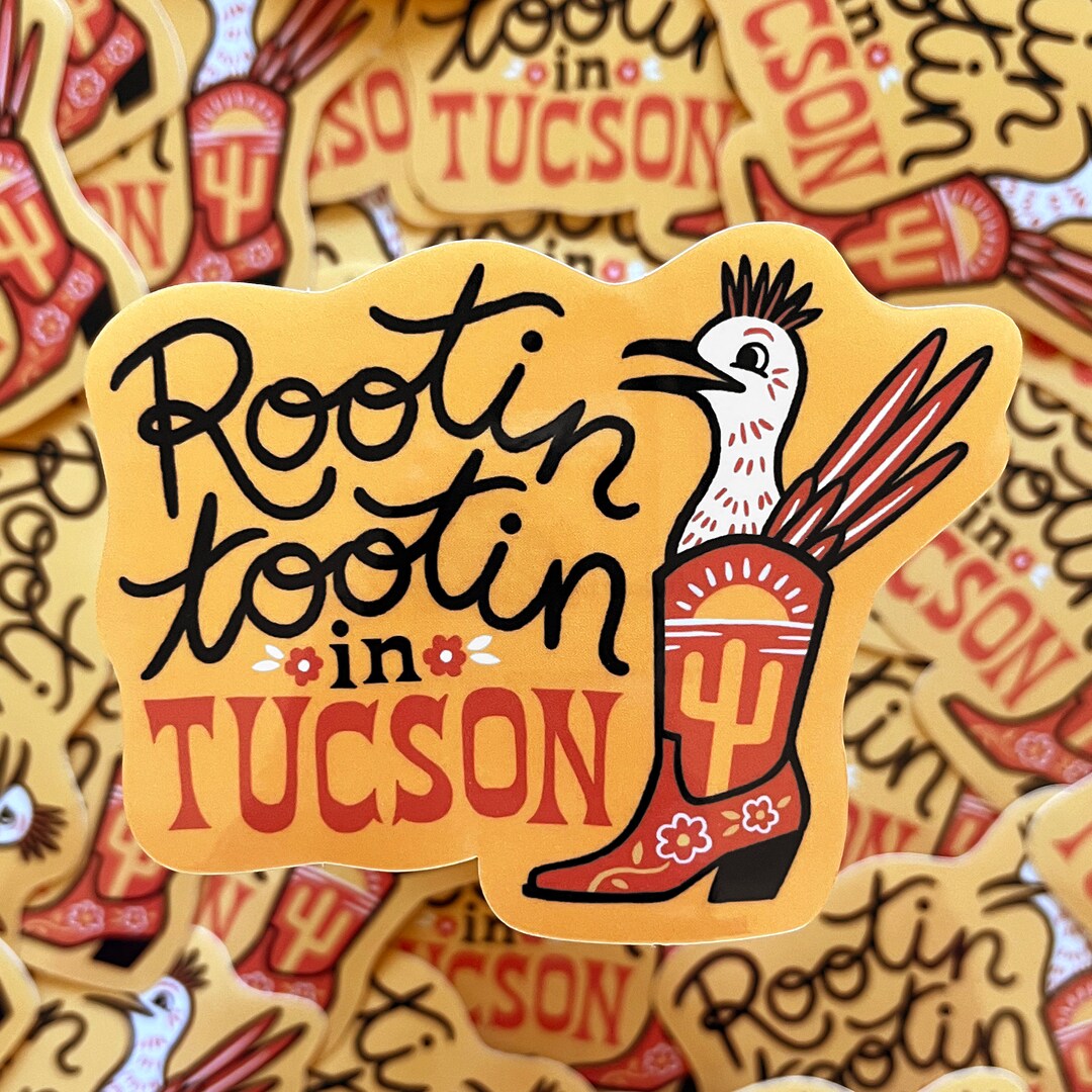Rootin Tootin in Tucson Sticker - Etsy