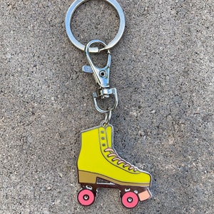 Roller Skate Keychain Bag Charm Rollers Skate Accessories - Etsy