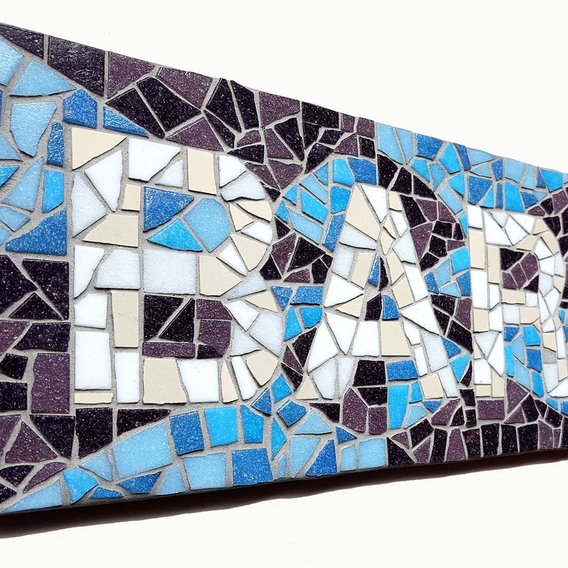 Custom Mosaic Sign - Etsy Australia