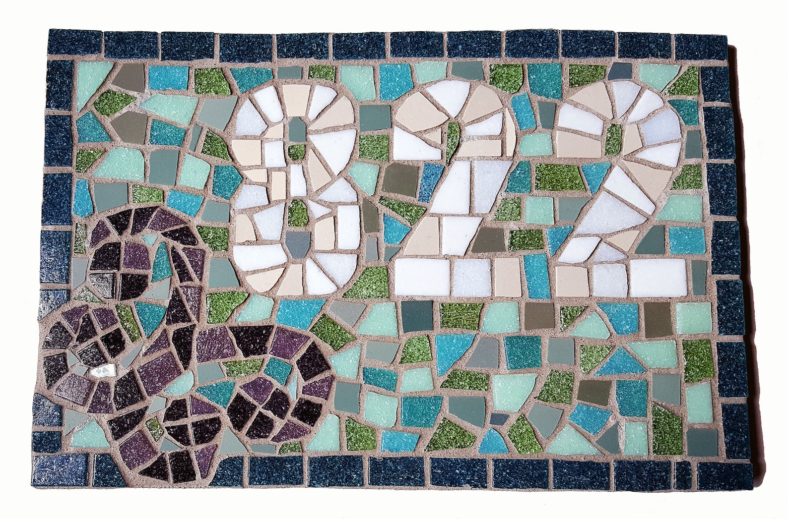Number Plaque, House Number, Sign, New Home, Mosaic Art, Porch Decor ...