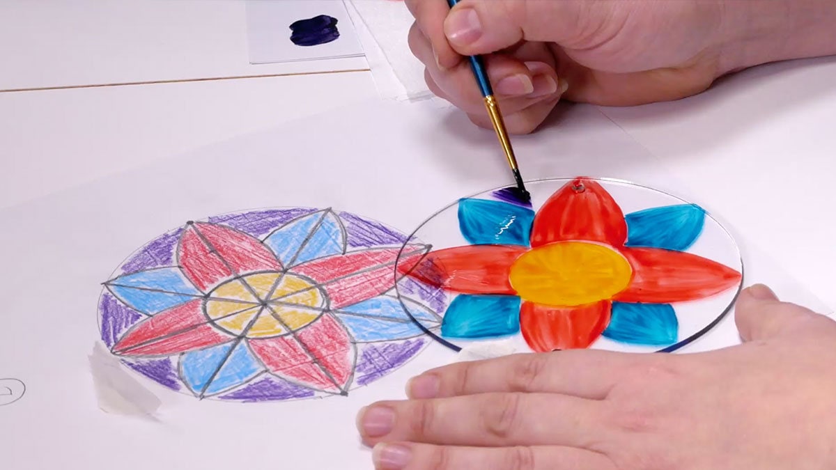 Make a Mandala Suncatcher - Online Course Tutorial - Learn Glass ...