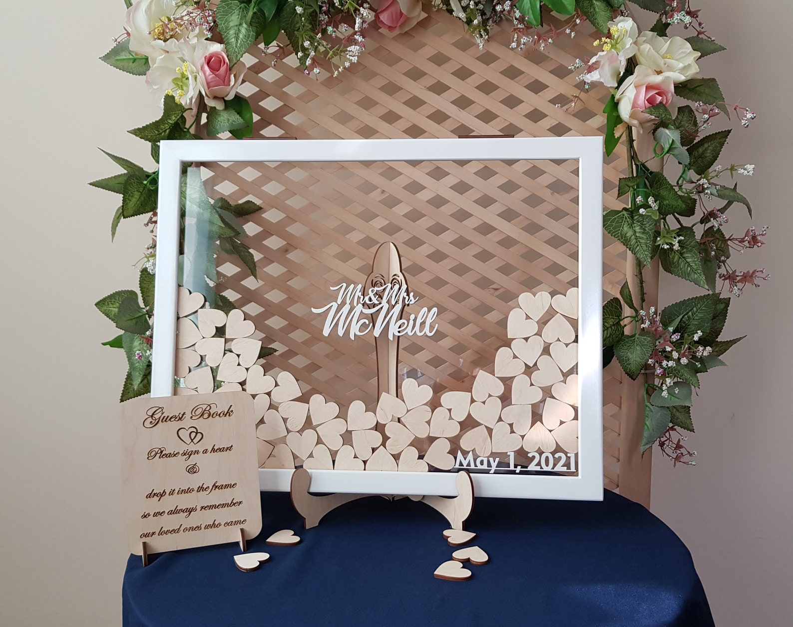 Transparent Wedding Guest Book Alternative Wedding Guest Book - Etsy
