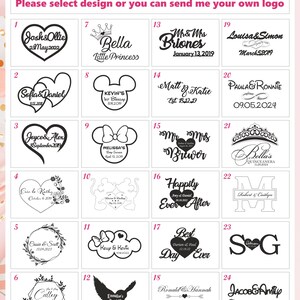 Cartoon Theme Wedding Drop Box Birthday Guest Book Baby Shower ...