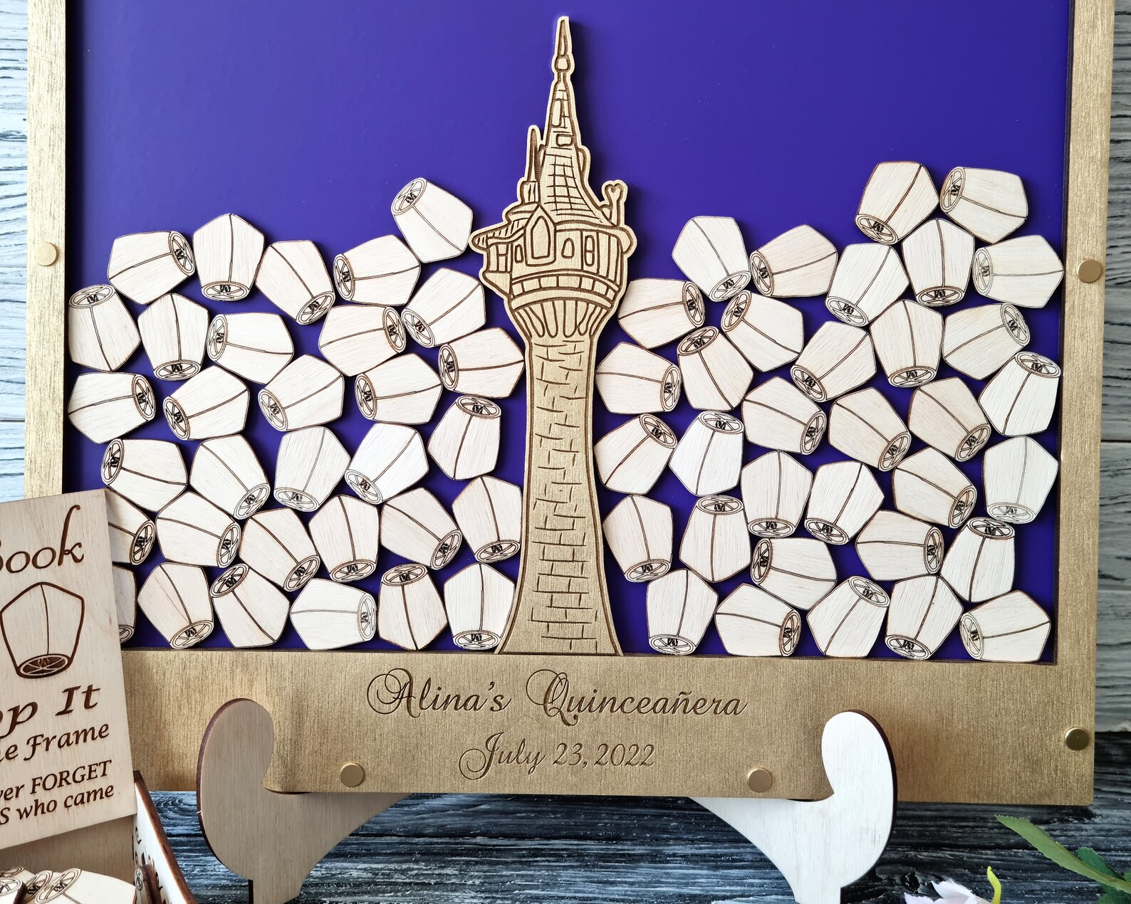 Fairy Guest Book, Princess Castle Drop Box, Rapunzel Princess Towel ...