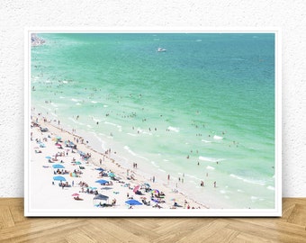 Beach art print | Etsy