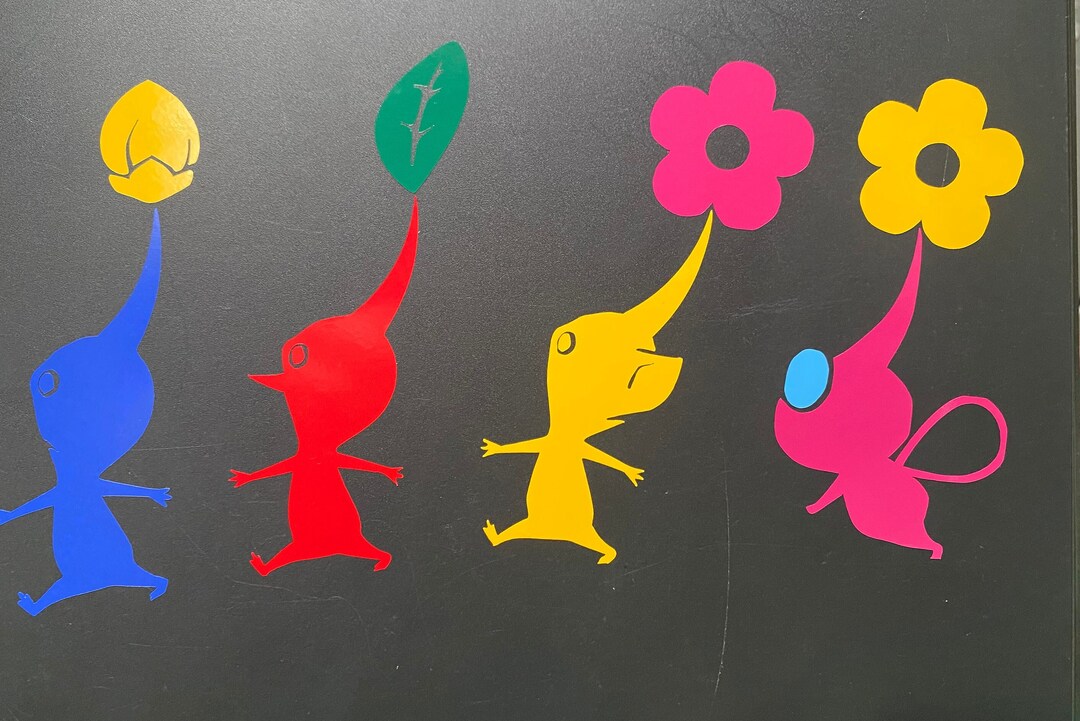 Marching Pikmin Vinyl Decal - Etsy