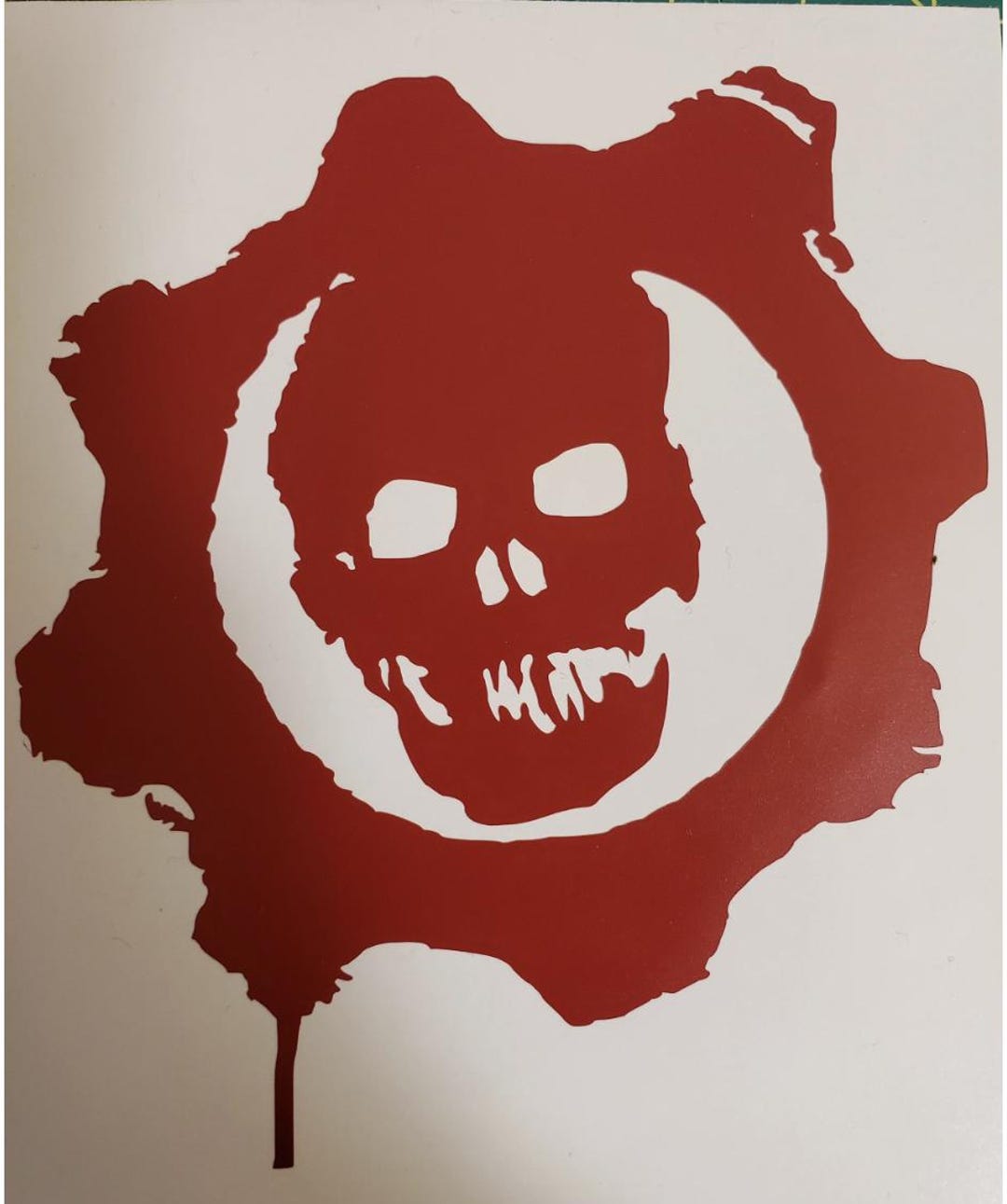 Crimson Omen Gears of War Vinyl Decal - Etsy