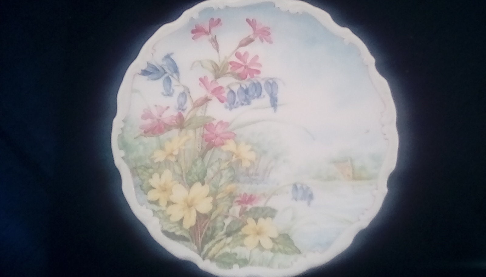 Royal Albert Primrose and Bluebell Plate - Etsy