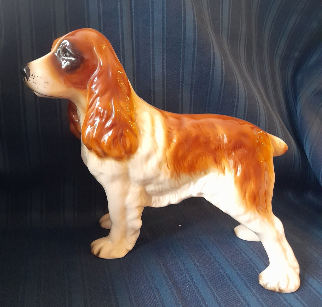 Large Vintage Coopercraft Spaniel - Etsy